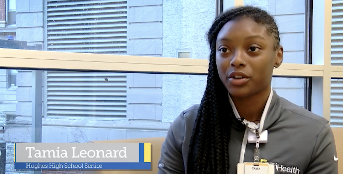 Hear from School to Work program graduate Tamia - bi3